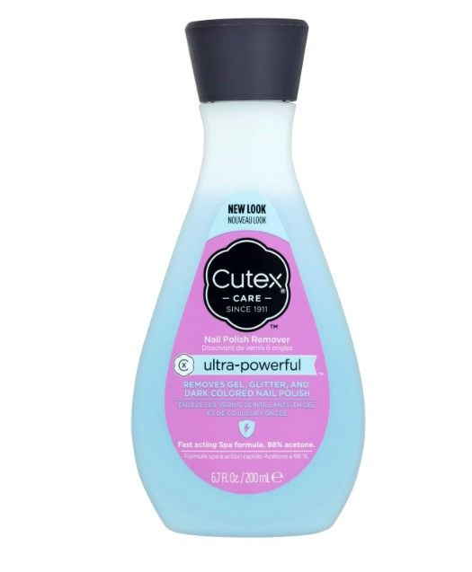 Cutex Ultra-Powerful Nail Polish Remover 200ml – CC Hair & Beauty