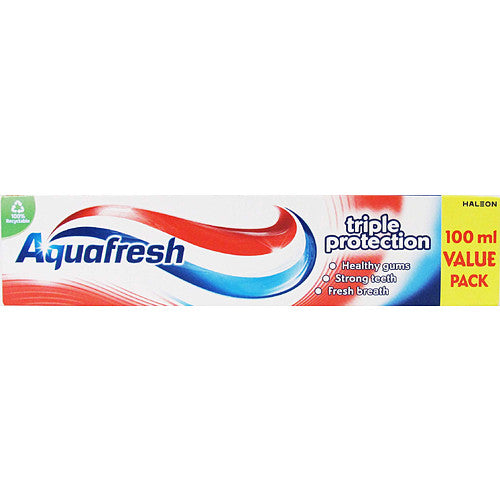 Aquafresh Triple Protect 100ml | CC Hair & Beauty UK – CC Hair And Beauty