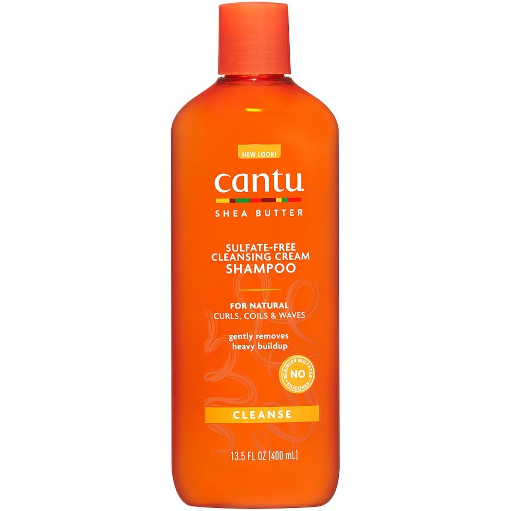 Cantu Shea Butter For Natural Hair Sulfate-Free Cleansing Cream Shampoo ...