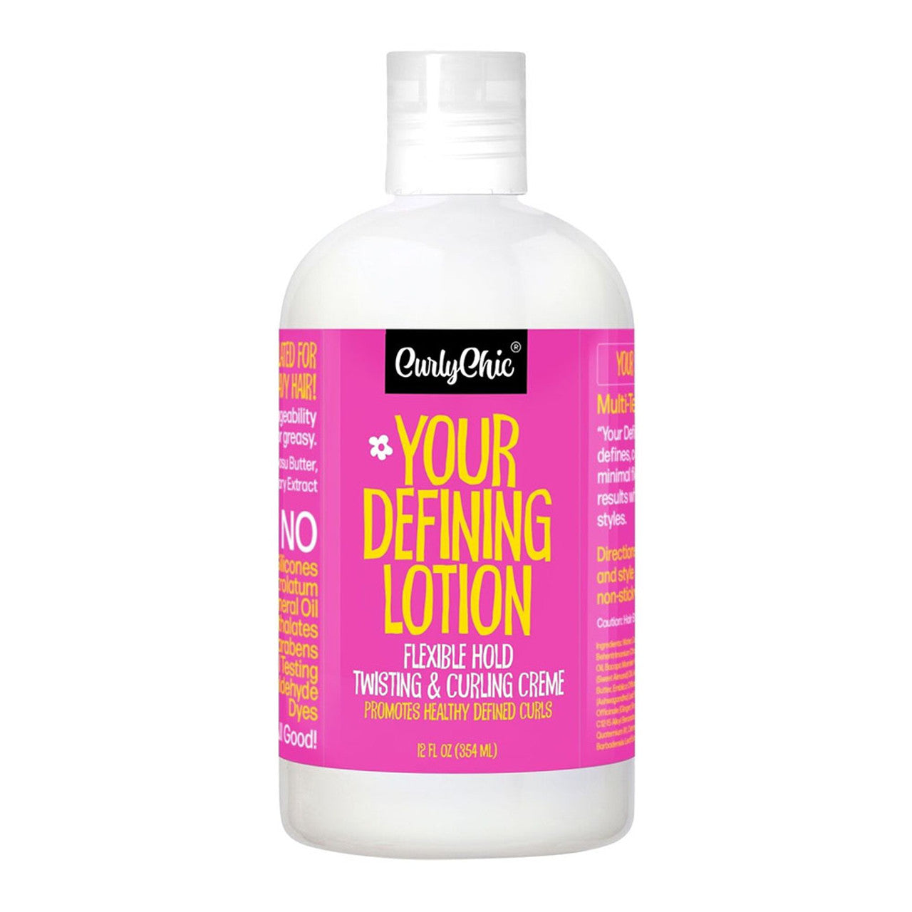 CurlyChic Your Defining Lotion Flexible Hold Twisting and Curling Crea ...