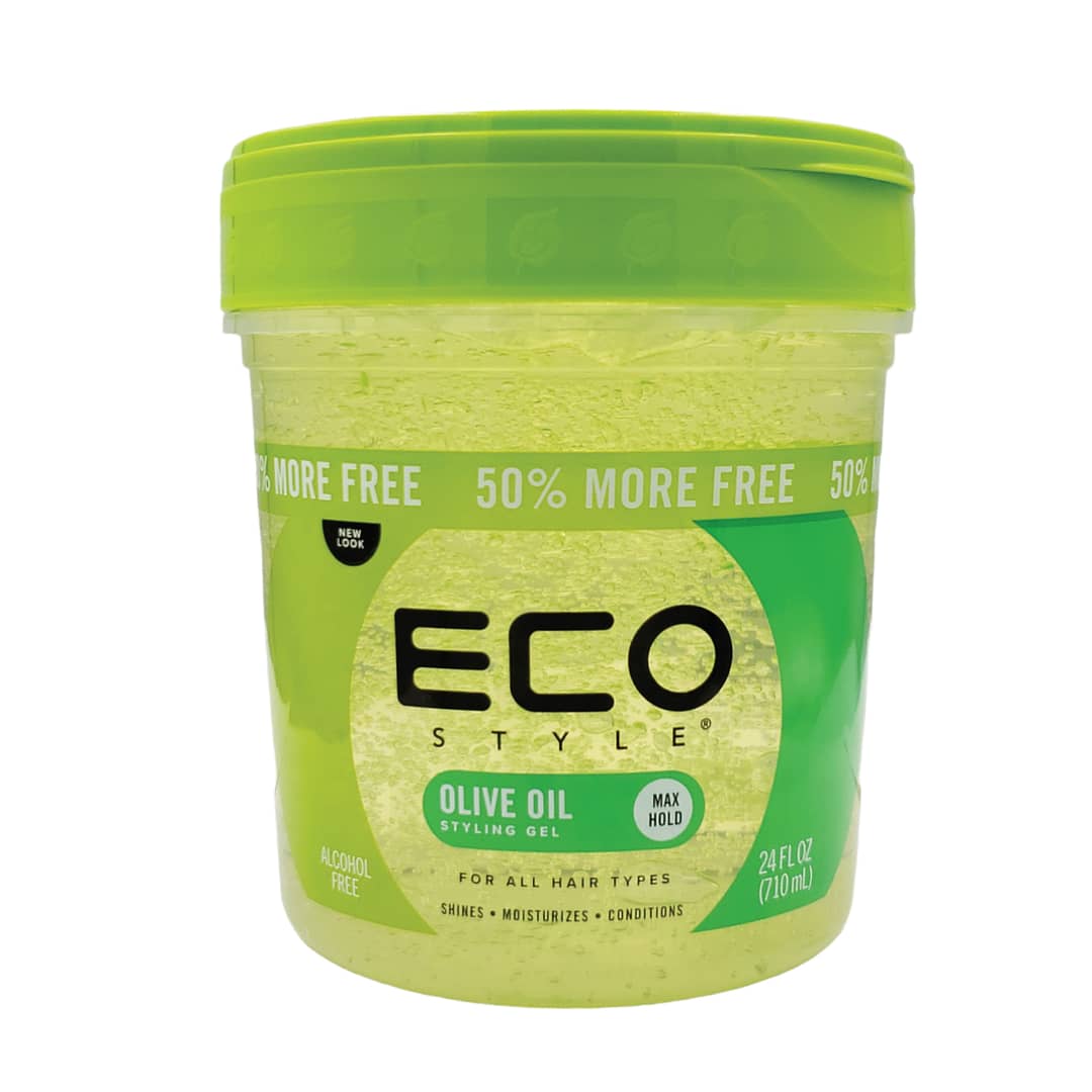Eco Olive Oil Style Gel 710ml | CC Hair & Beauty UK – CC Hair And Beauty