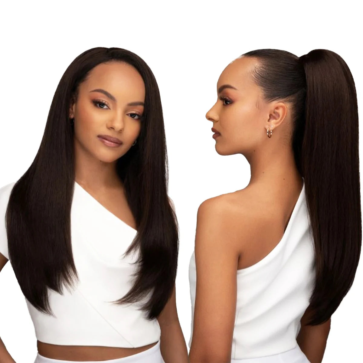 Feme 2-in-1 Synthetic Half Wig and | CC Hair & Beauty – CC Hair And Beauty