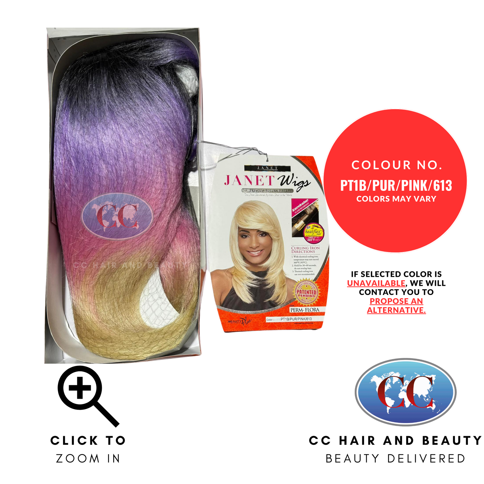 Janet Collection Janet Wigs Style : Perm Flora – CC Hair & Beauty