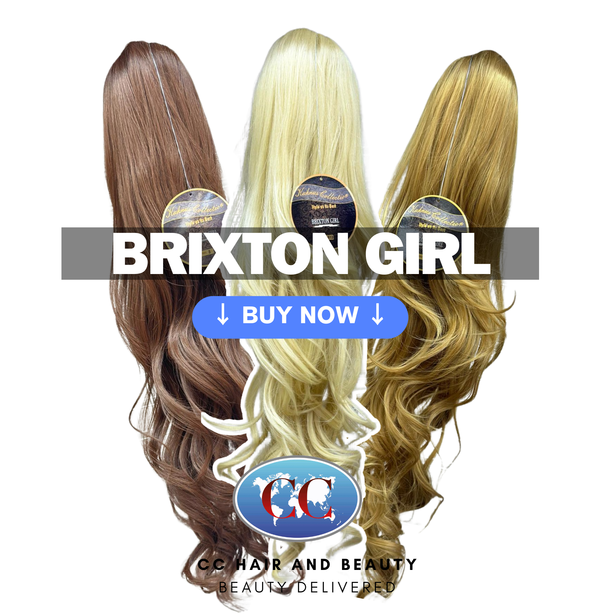 Kuknus Collection Brixton Girl Ponytail – CC Hair & Beauty