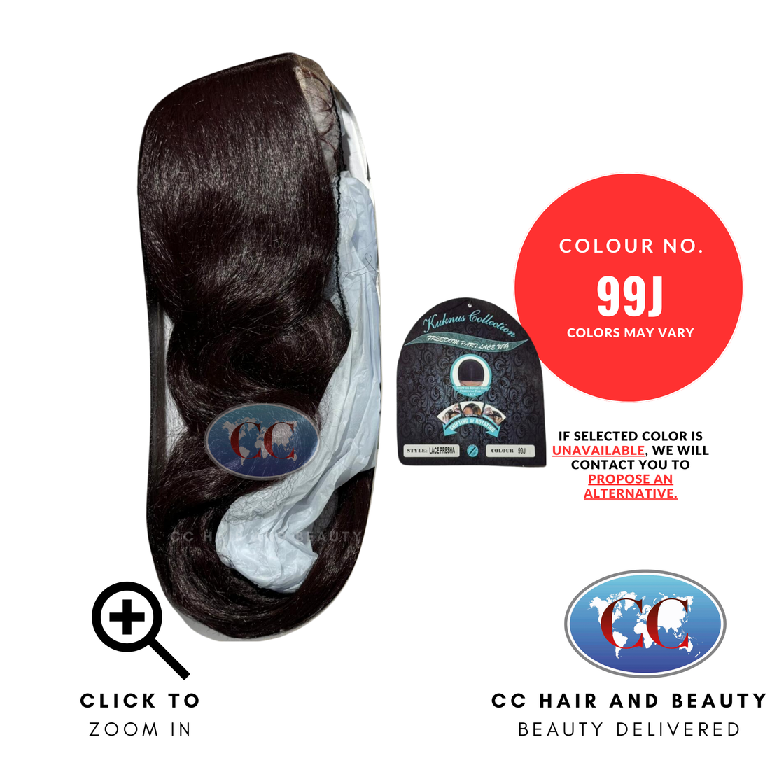 Kuknus Collection Synthetic Wig - Lace Presha – CC Hair & Beauty