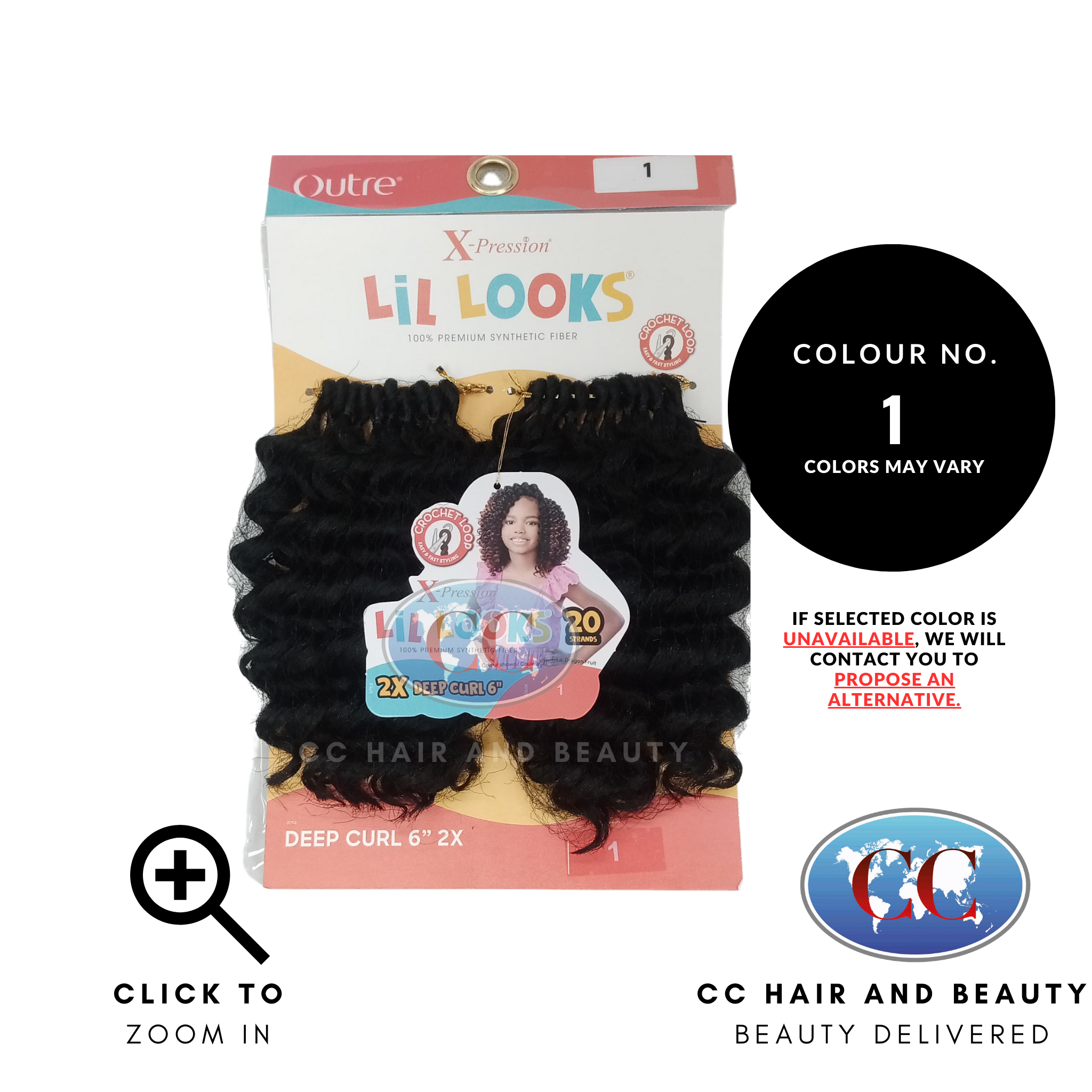Outre X-Pression Lil Looks 2X DEEP CURL | CC Hair & Beauty
