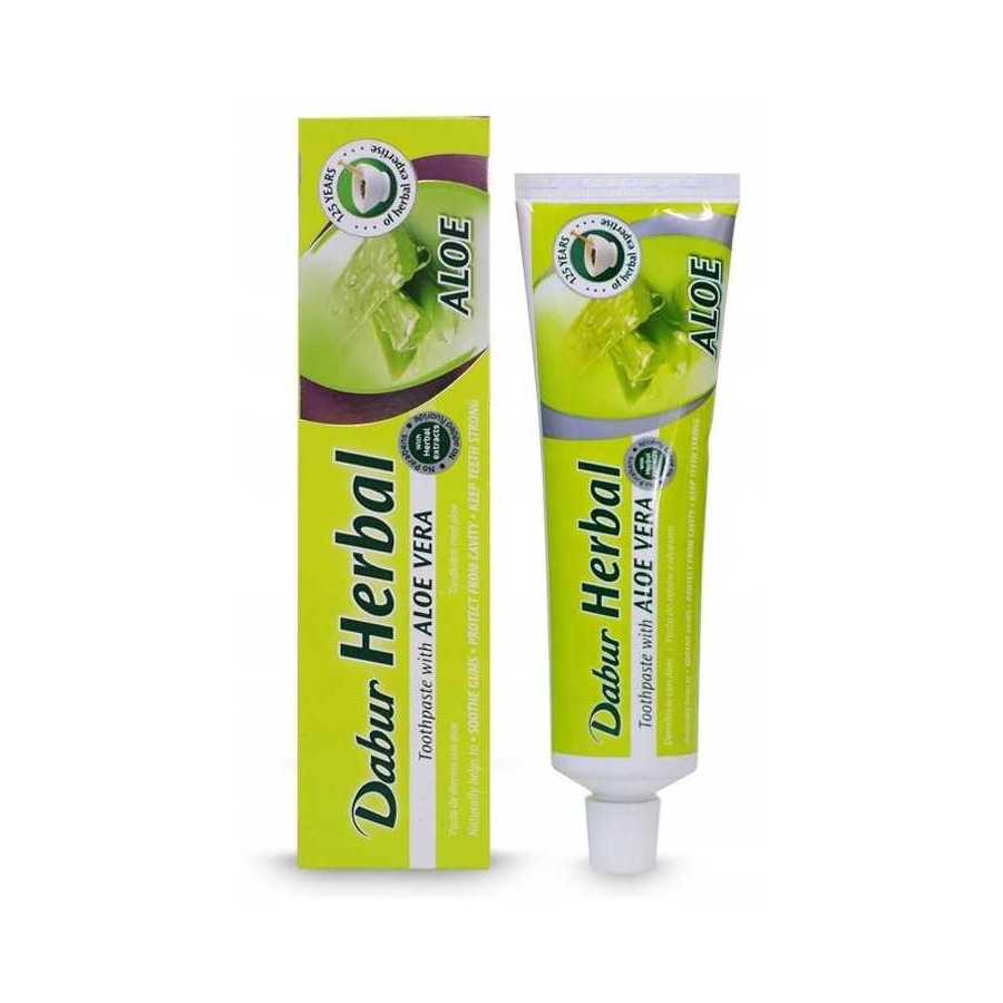 Dabur Herbal Toothpaste -Aloe Vera 100ml – CC Hair & Beauty