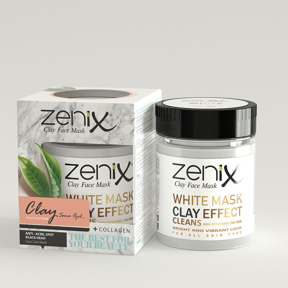 zenix clay Face Core Mask Natural Series White 190g – CC Hair & Beauty