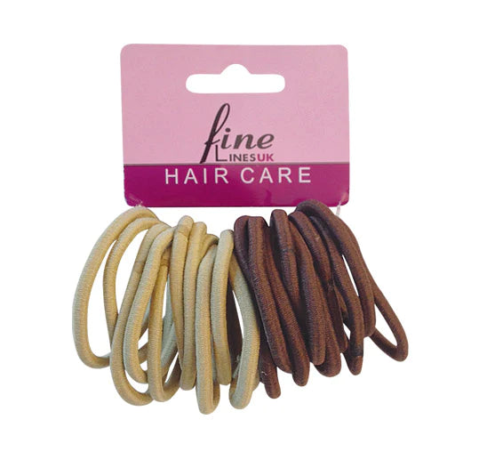 Fine Lines UK 24 Pcs Ponytail Elastic – CC Hair & Beauty