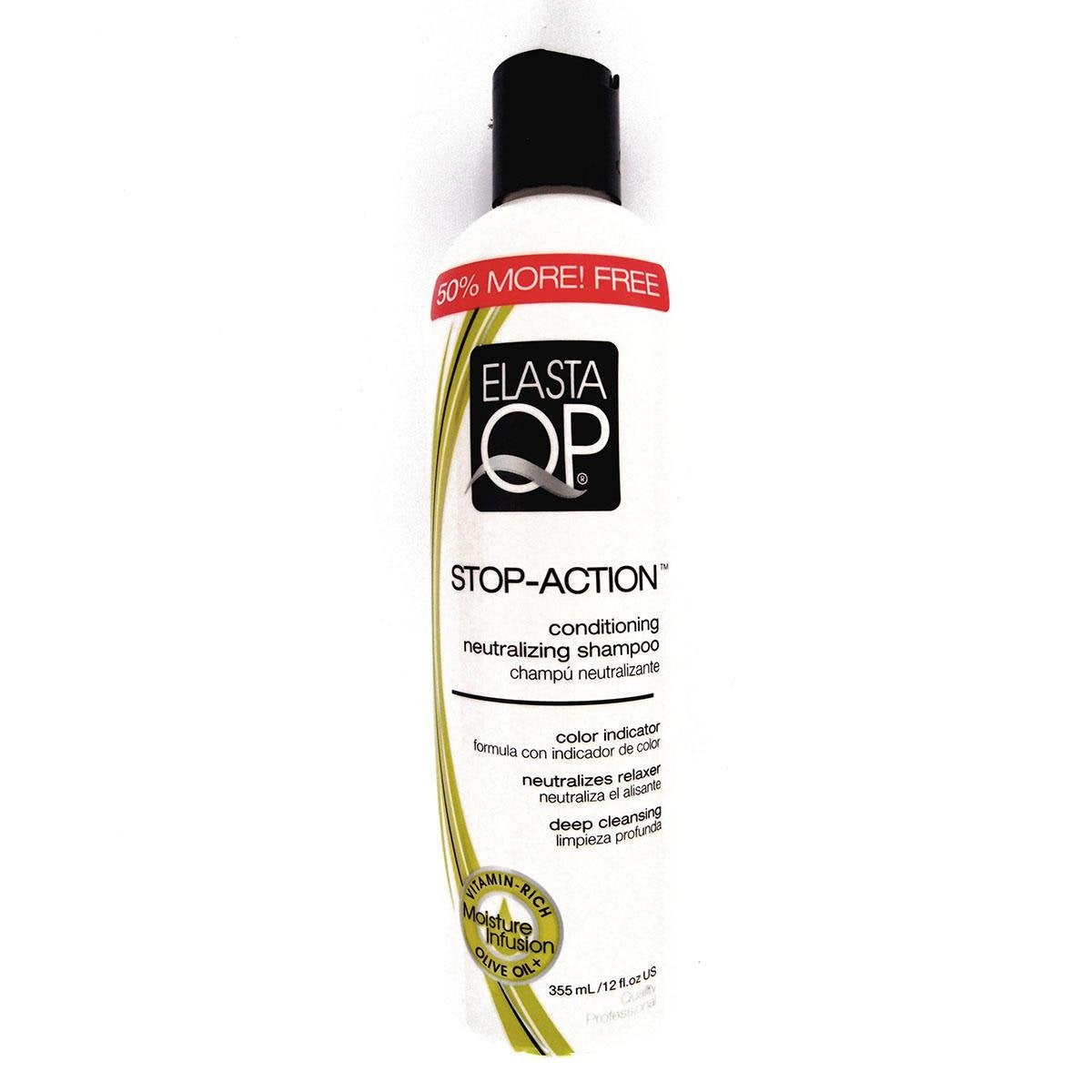 Elasta QP Stop Action Neutralizing Shampoo 12oz – CC Hair & Beauty